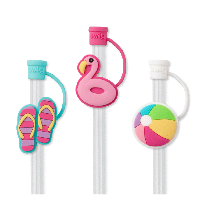 Pool Straw Topper Set – Davis Street Mercantile