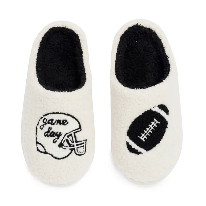 Helmet Game Day Slippers – Davis Street Mercantile